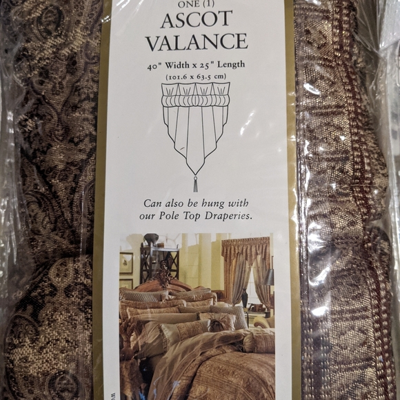 Croscill | Accents | Croscill 5 Tangier Ascot Valances Set Of 5 Msrp 25 ...